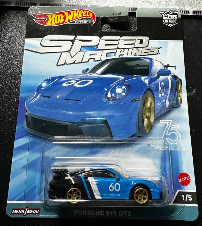 Hotwheels premium Speed Machines Porsche 911 GT3 (Neu und ...