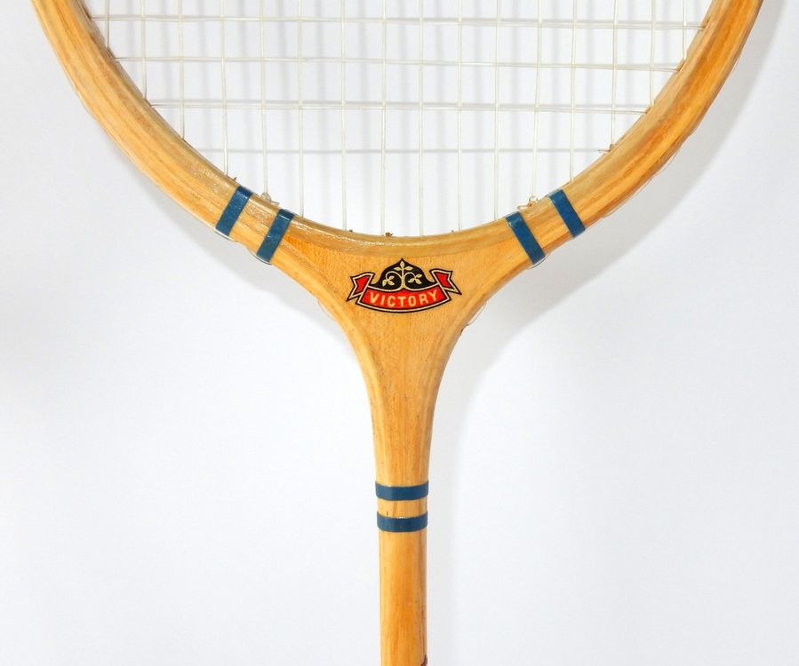 Vintage Paar Victory - Badmington-Rackets aus Holz (Gebraucht) in ...
