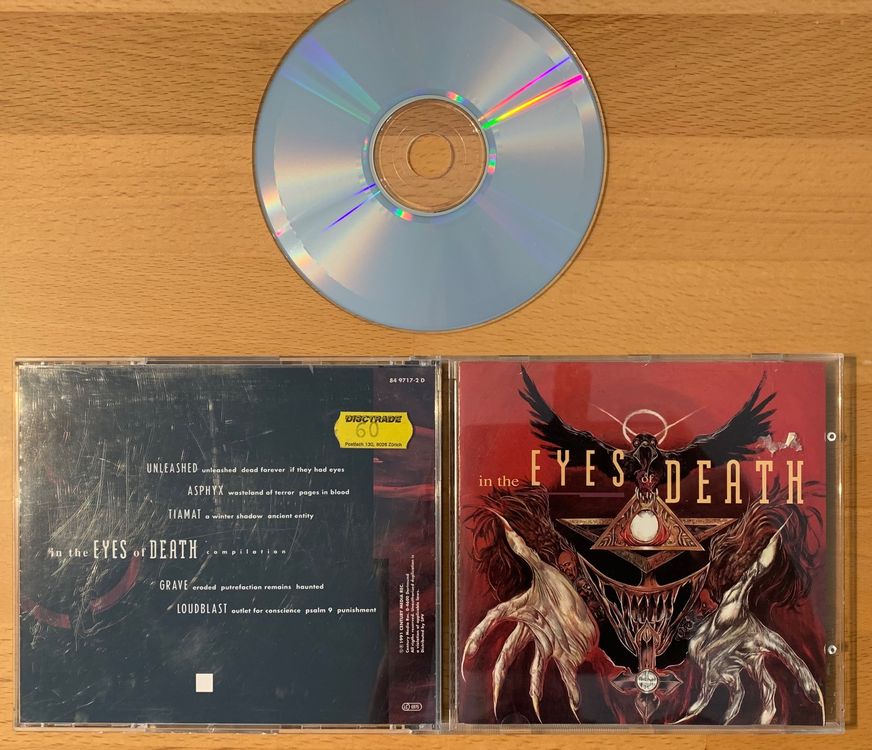 CD-Sampler - In the Eyes of Death - Century Media 1991 (Gebraucht) in ...