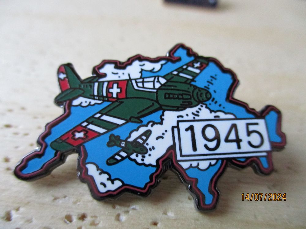 Krieg Weltkrieg Ende 1945 Militär Armee Pin (Neu (gemäss Beschreibung ...