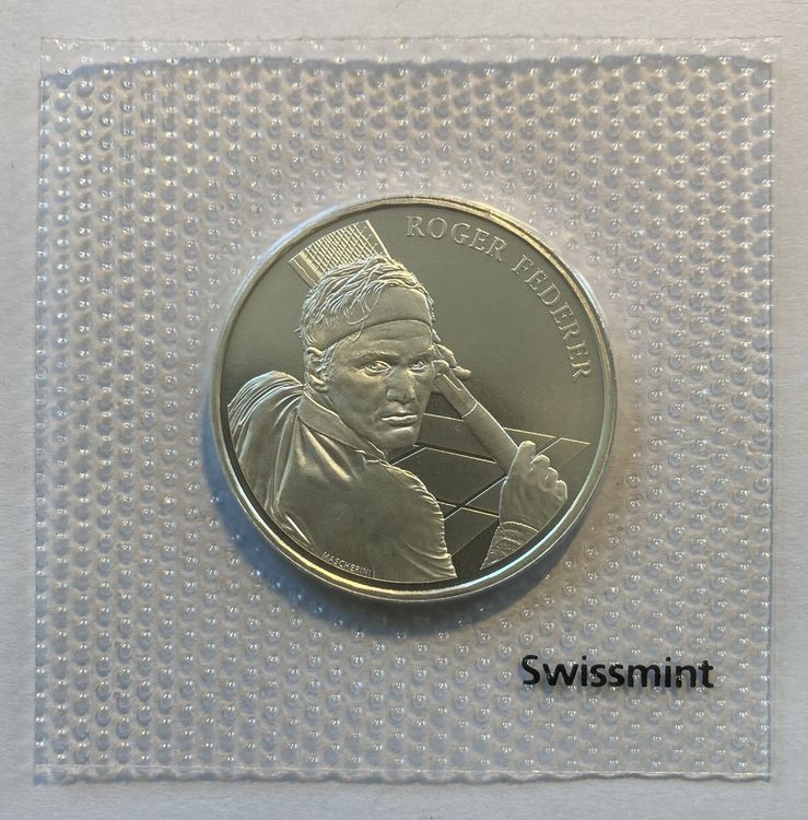 20 Franken Gedenkmünze Roger Federer 2020 | Kaufen auf Ricardo