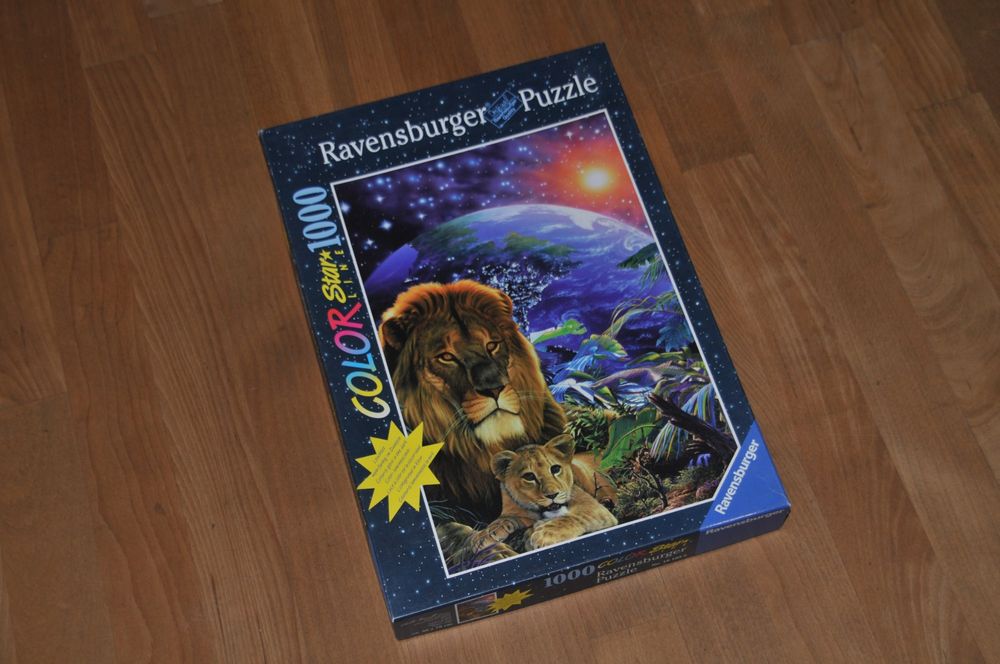 Ravensburger Color Star line Puzzle, Vater und Sohn (Gebraucht) in ...