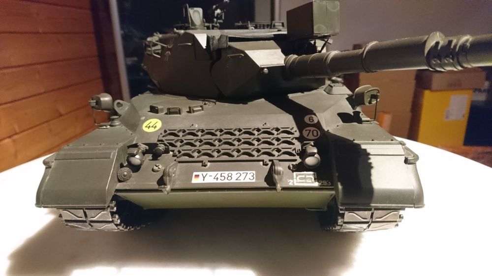 Tamiya Rc Panzer Leopard 1A4 ITEM 56002, VINTAGE MODELL (Gebraucht) in ...
