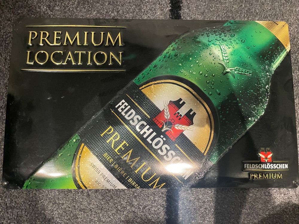 Feldschlösschen Blech Premium Location (Gebraucht) in Unterkulm für CHF ...
