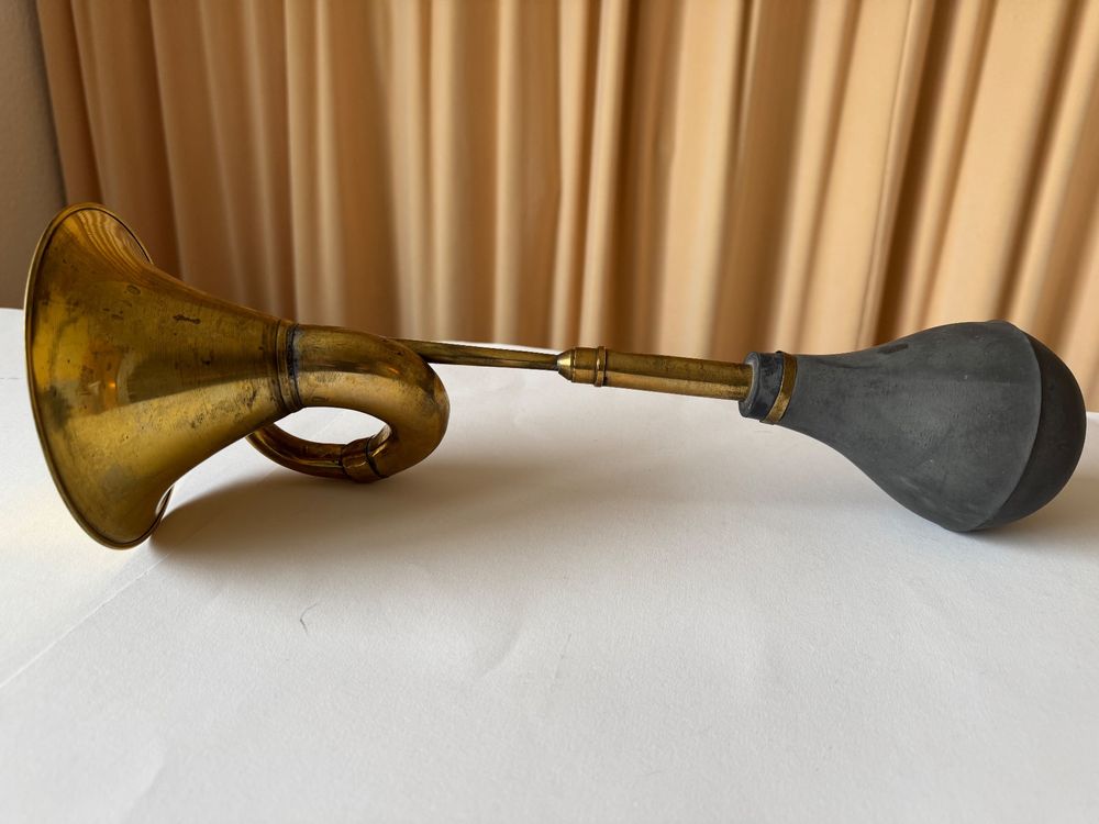 Antike Hupe Oldtimer-Messinghupe - super Klang | Kaufen auf Ricardo