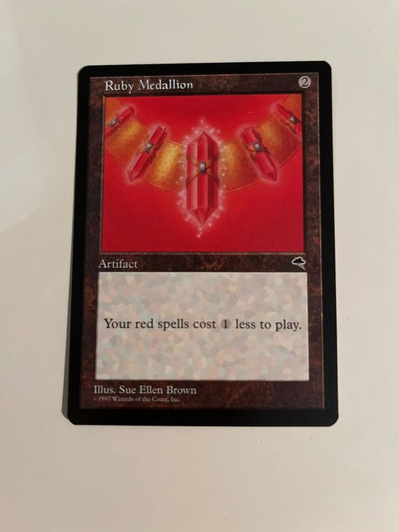 1 x Ruby Medallion MtG Magic | Kaufen auf Ricardo