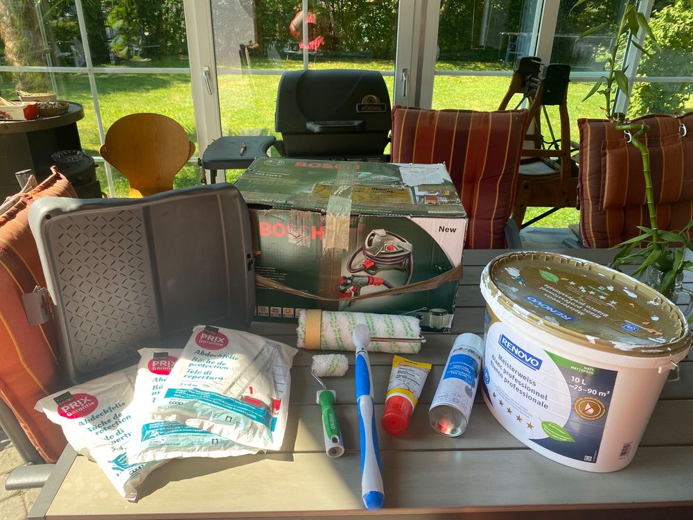 Maler Set mit Sprühsystem BOSCH PFS5000 (Gebraucht) in Mosen für CHF 60 ...