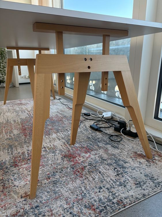 SCP “Compass” Trestle Table – Design by Matthew Hilton (Gebraucht) in ...