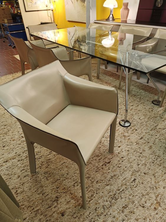 1 von 12 Matteo Grassi Design Coco chairs Leder Stückpreis (Gebraucht ...