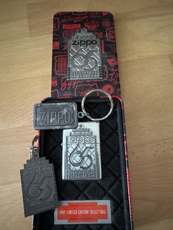 ZIPPO Feuerzeug-Set, 65th Anniversary, Limited Edition | Kaufen auf Ricardo