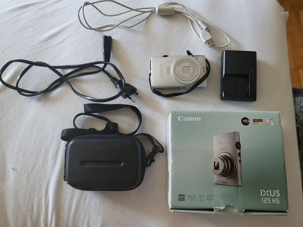canon ixus 125 hs (Silver) | Kaufen auf Ricardo