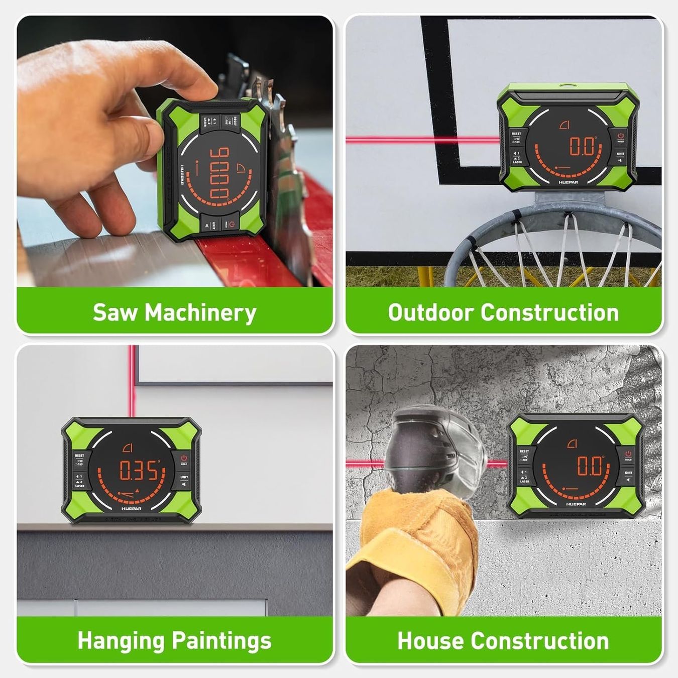 3-in-1 Digital LCD Winkelmesser mit Laser Nivellierungs Fu (Neu und ...