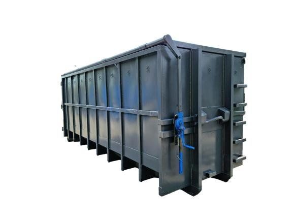 Abrollcontainer SPANTENCONTAINER 40m3 mit Stahldeckel (Neu (gemäss ...