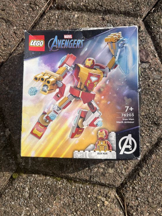 LEGO® Marvel Iron Man Mech Armour 76203 - NEU Ungeöffnet (Neu und ...
