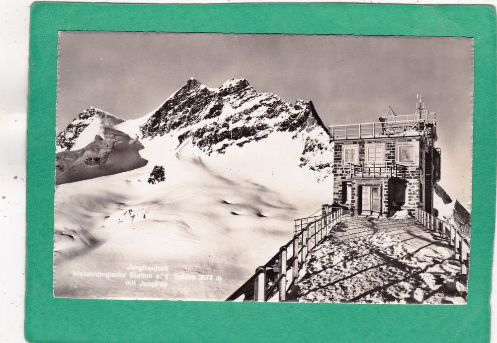 Jungfraujoch Meteorol. Station d. d. Sphinx (Gebraucht) in Herisau für CHF 1 – mit Lieferung auf ...