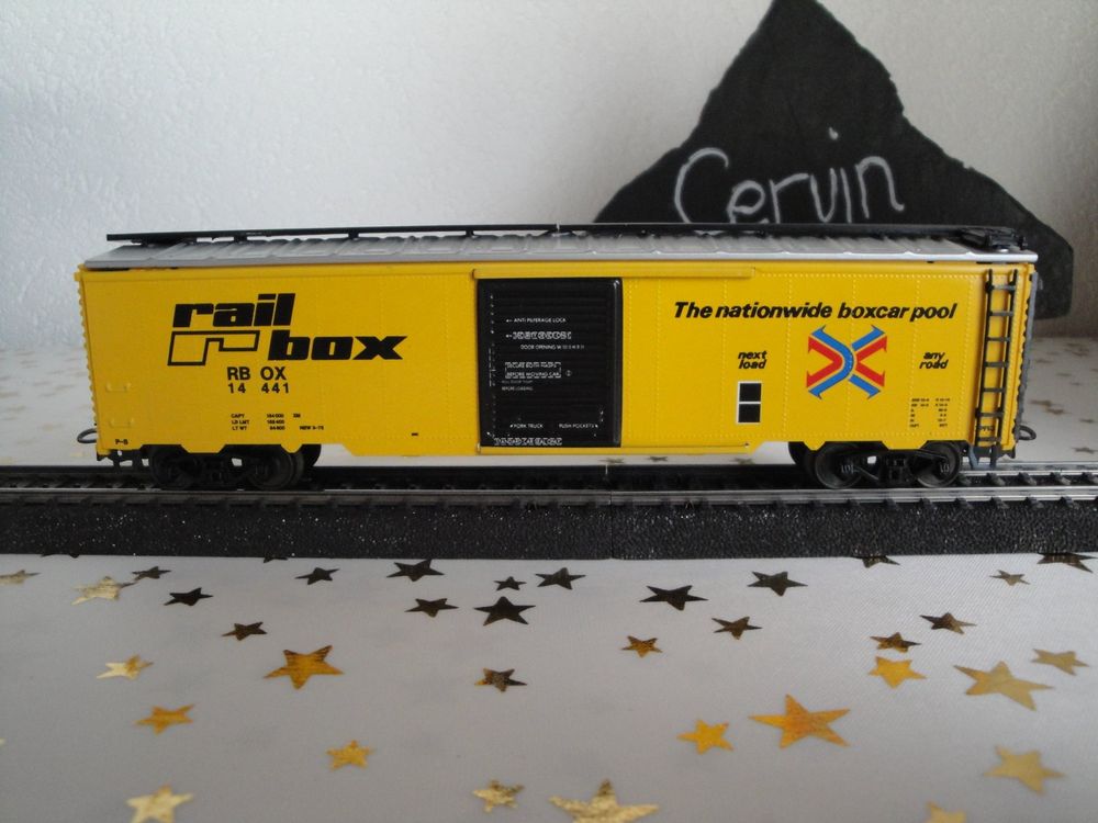 Märklin HO. Wagon USA box car, Rail box, selon photos | Kaufen auf Ricardo