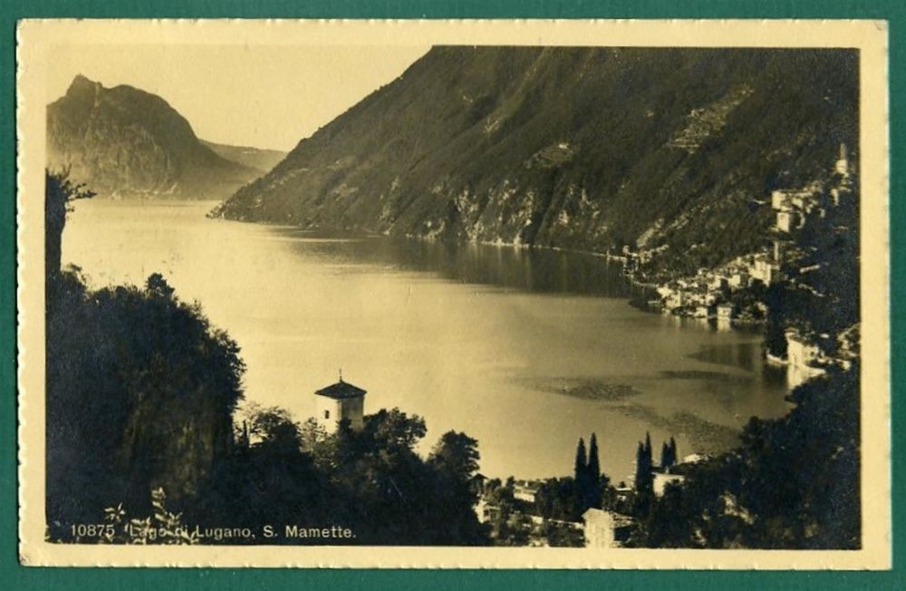 Lago di Lugano -San Mamete, 1913 (Gebraucht) in für CHF 1 – mit ...