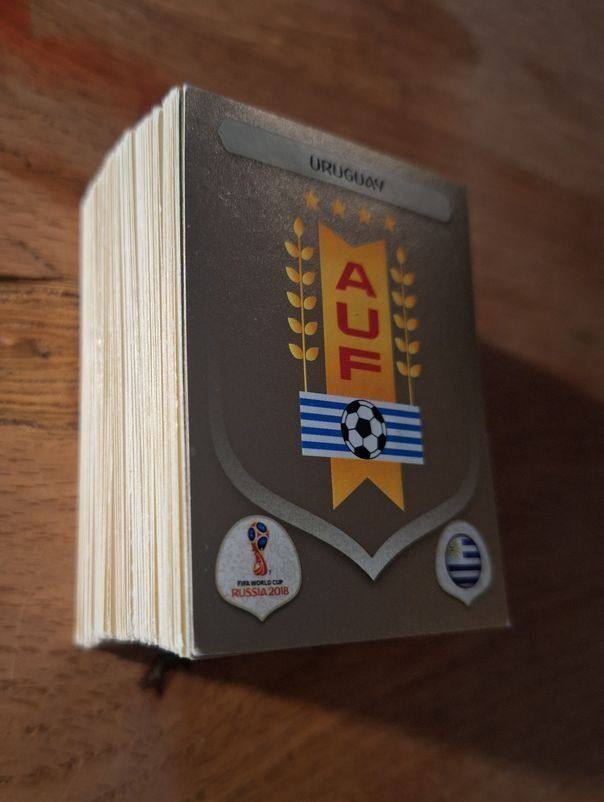 Panini WM 2018 / CH-Version / 149 Stickers vom Team Uruguay (Gebraucht ...