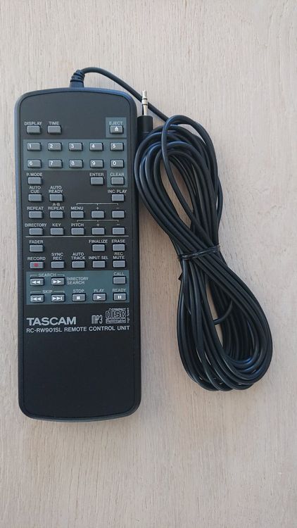 Tascam RC-RW901SL Remote Control Unit (Defekt) in Lentigny für CHF 6 ...