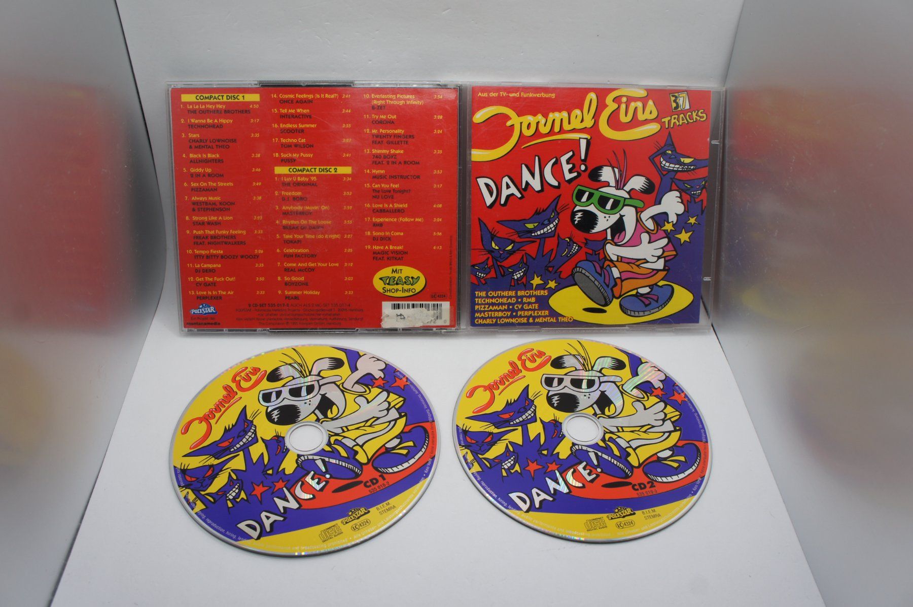 CD Formel Eins 37 Dance Tracks RMB DJ Bobo Scooter Boyzone (Gebraucht ...