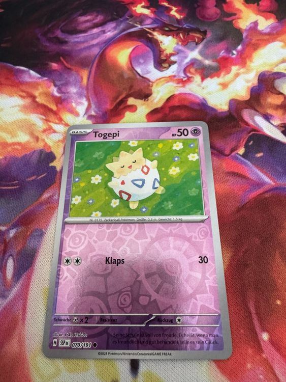 Togepi (SSP 070) / Reverse Holo / Stürmische Funken (Neu (gemäss ...