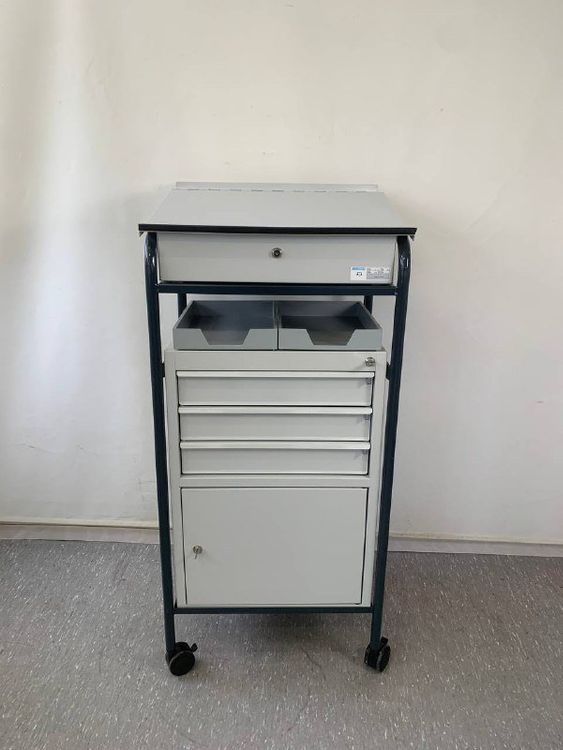 Bürowagen auf Rollen mit abschliessbaren Schubladen L 3264 (Gebraucht ...