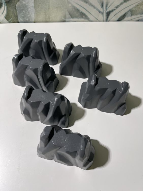 6x BRIO Plastic Rock Mountain Supports (Gebraucht) in Aettenschwil für ...