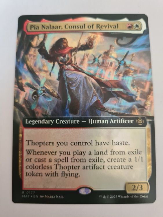MTG, Pia Nalaar, Consul of Revival, MAT-0177, FOIL (Neu (gemäss ...