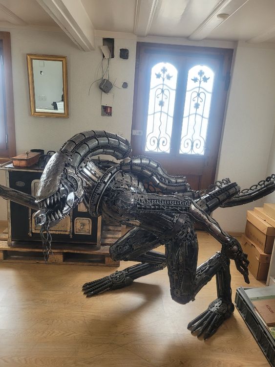 Alien sculpture métallique recycling (Neu (gemäss Beschreibung)) in ...