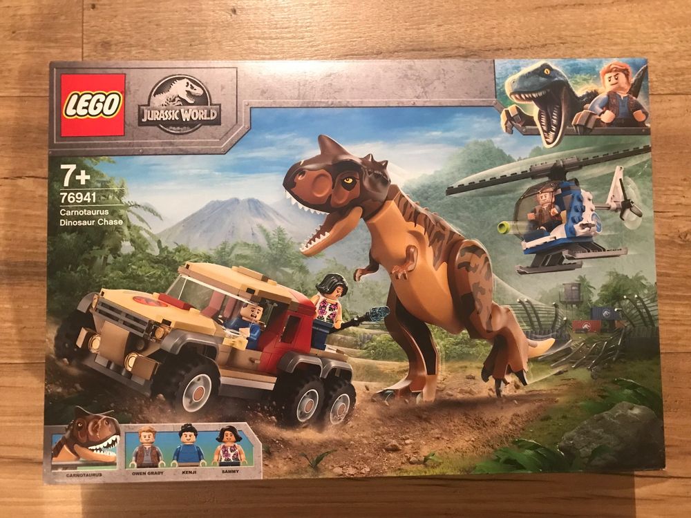 lego 76941 jurassic world carnotaurus dinosaur chase (Neu und ...