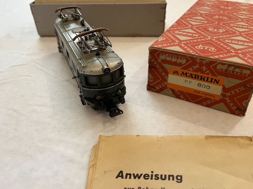 Wertvolle Märklin SBB Germany RE 800 von 1952, Metall, OVP (Gebraucht ...
