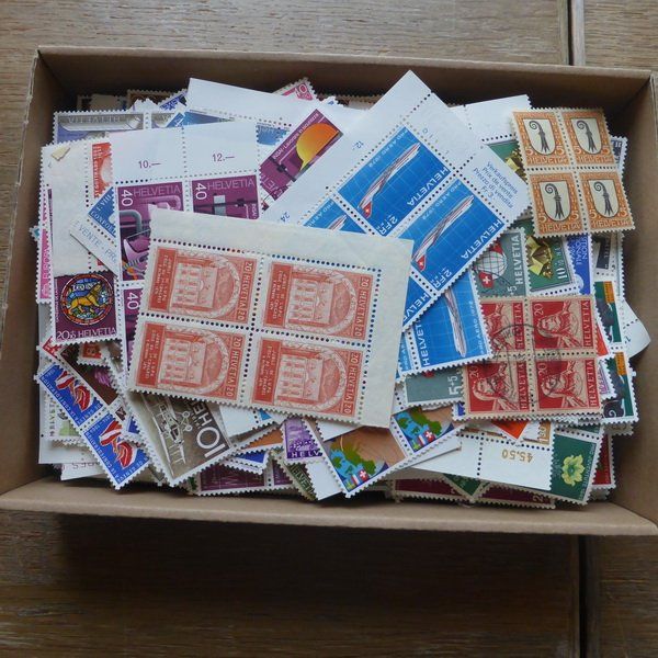 xxxCH - 4erBLOCKS ab URALT / lose Ware / z.T Sätze s. Bilder (Gebraucht ...