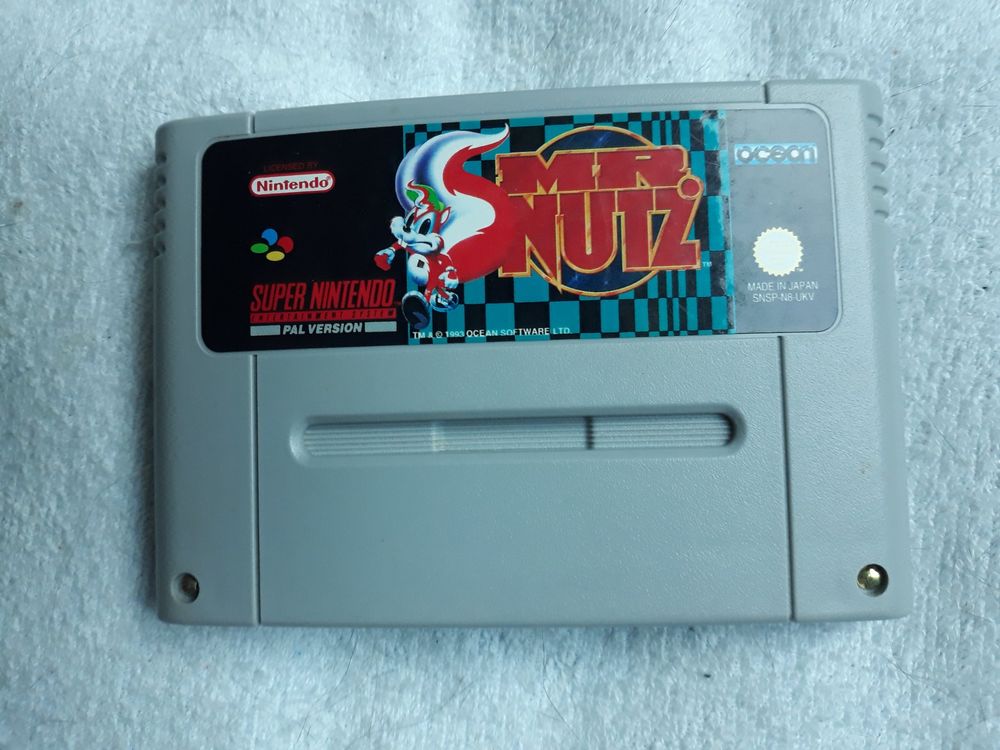 Mr. Nutz SNES Pal Version | Kaufen auf Ricardo