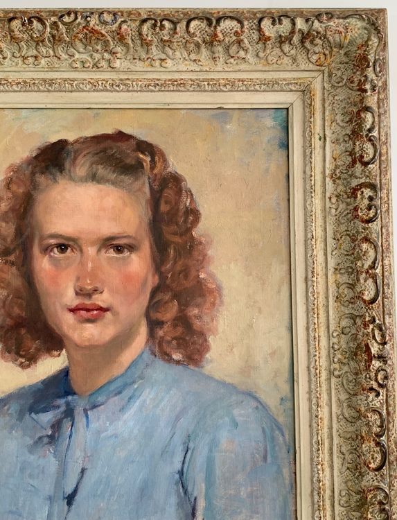 Porträt Gemälde von einer Dame unleserlich Signiert (Gebraucht) in Root für CHF 35 – mit ...