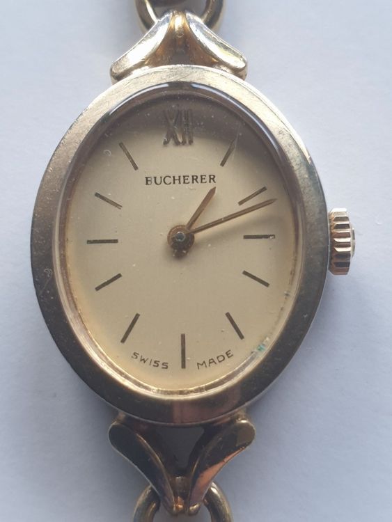 Bucherer Damenuhr Handaufzug (Gebraucht) in Berikon für CHF 2 – mit Lieferung auf Ricardo kaufen