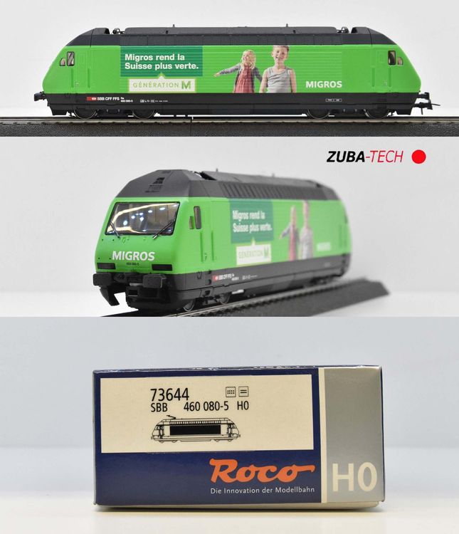 Roco 73644 E-Lok Re 460 Migros SBB H0 GS Analog mit OVP (Gebraucht) in St. Gallen für CHF 124 ...