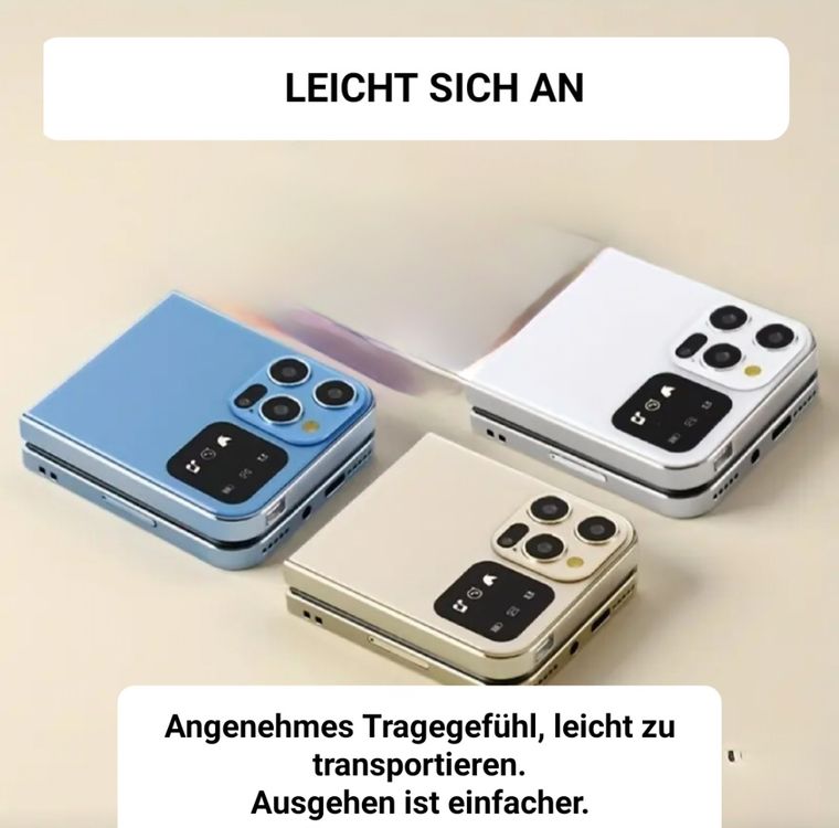Handy mit Gross Tasten Sicherheitsgerät für Senioren (Neu und ...