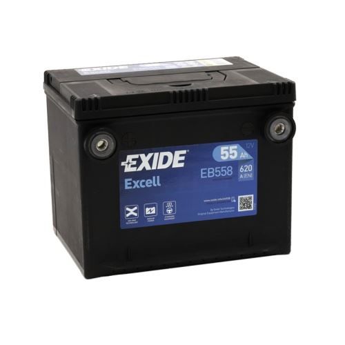 Exide EB558 Excell 55Ah Autobatterie US (Neu und originalverpackt) in ...
