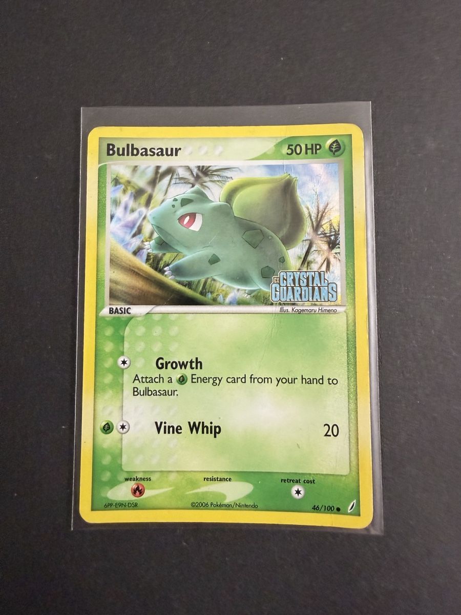 Bulbasaur Reverse Holo 46/100 Pokemon Crystal Guardian MP-HP (Gebraucht ...