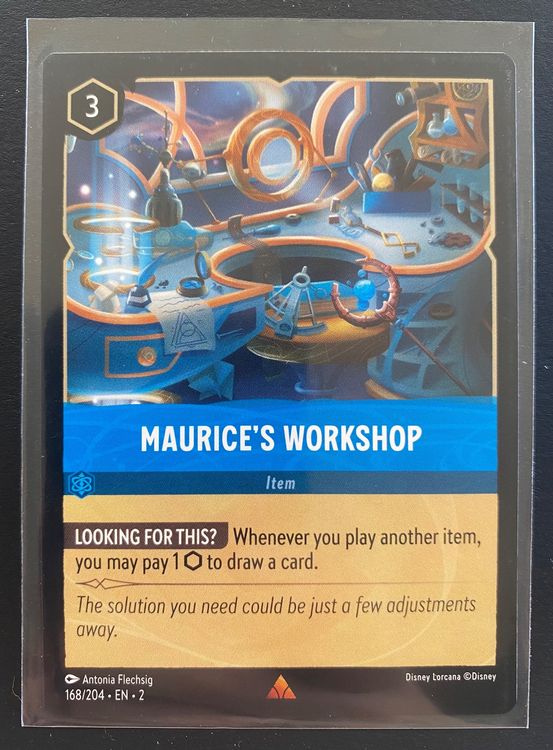 Lorcana MAURICE’S WORKSHOP 168/204 EN-2 Rare (Gebraucht) in Lugano für CHF 1 – mit Lieferung auf ...