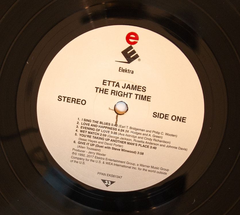 Lp ETTA JAMES the right time (Gebraucht) in Belp für CHF 35 – mit Lieferung auf Ricardo kaufen