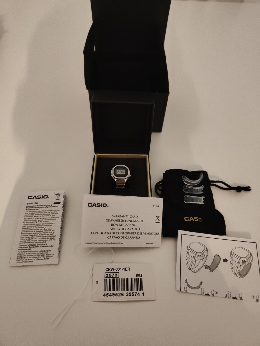 Casio CRW-001-1ER - Limited series - new (Neu und originalverpackt) in ...