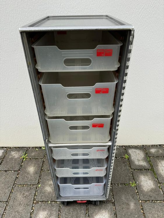 Airline Trolley SWISSAIR KSSU mit neuen Rädern (Gebraucht) in ...