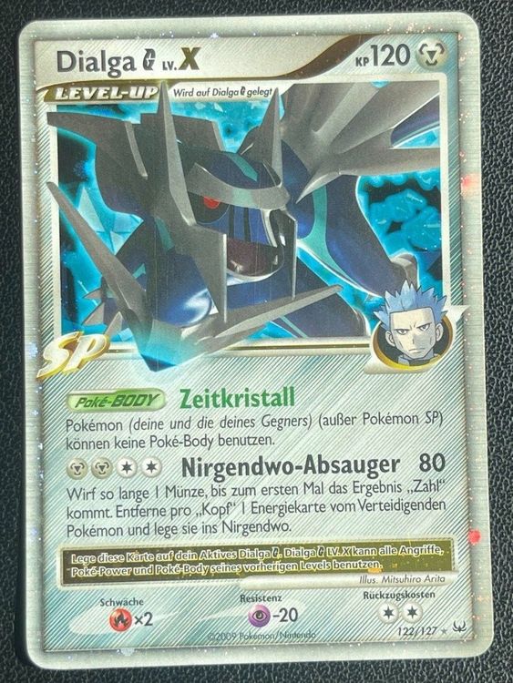 Dialga G Lv.X 122/127 Ultra Rare Holo Pokémon Platin | Kaufen auf Ricardo