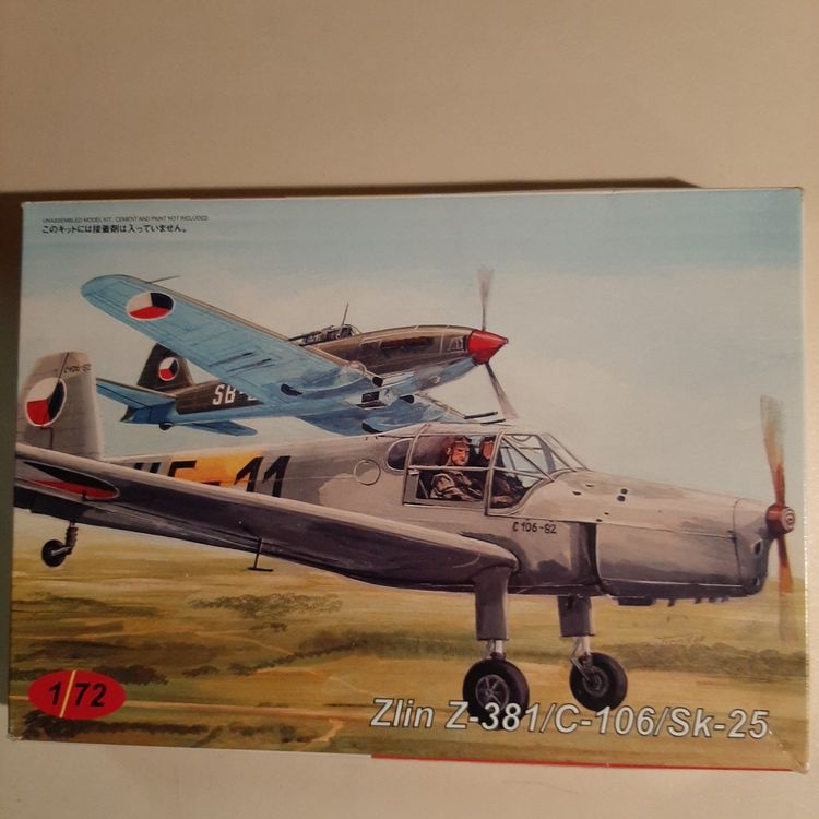 3271 Zlin Z-381/C-106/SK-25 (Bü-181) AZmodel AZCZ41 | Kaufen auf Ricardo
