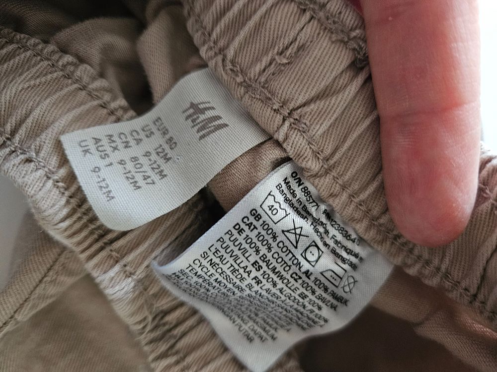 H&M Baby Hose, beige / hellbraun, Gr. 80 (Gebraucht) in Bern für CHF 3 ...