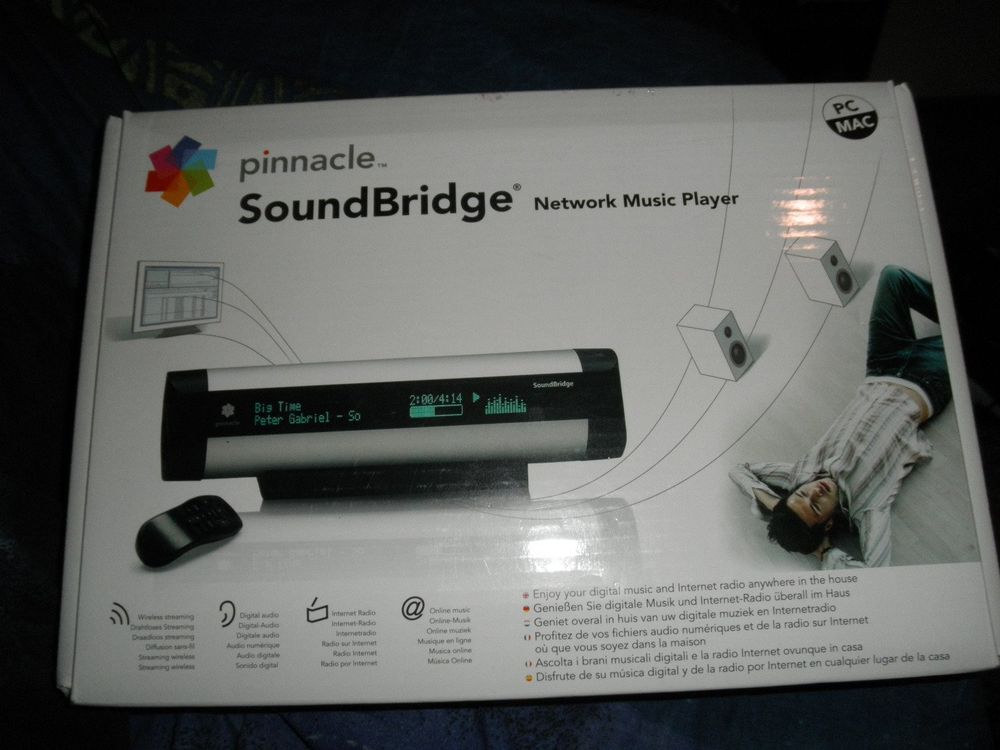 Pinnacle Sound Bridge Network Music Player (Neu (gemäss Beschreibung ...