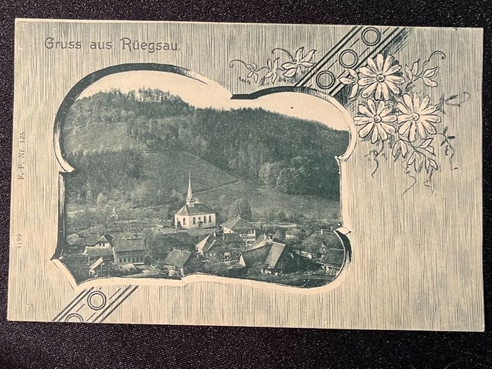 Alte Postkarte Gruss aus Rüegsau | Kaufen auf Ricardo