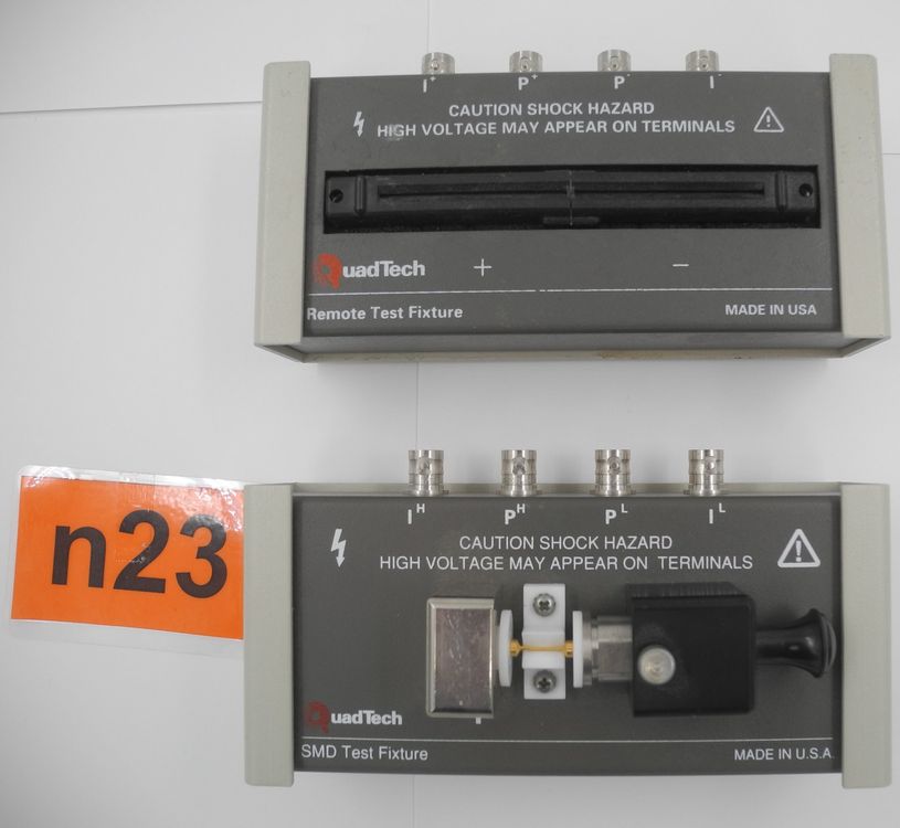 Quad Tech Remote Test Fixture, SMD Test Fixture, Nr. n23 (Gebraucht) in ...