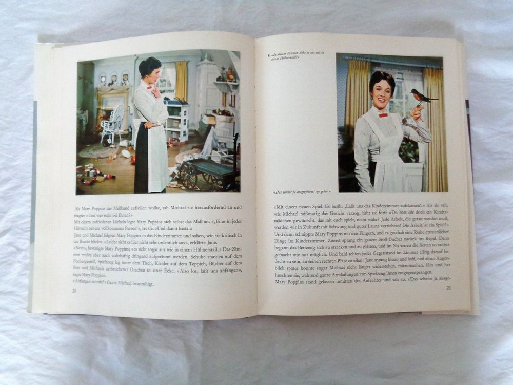 Mary Poppins - Chocolat Tobler 1964 / Buch komplett (Gebraucht) in ...